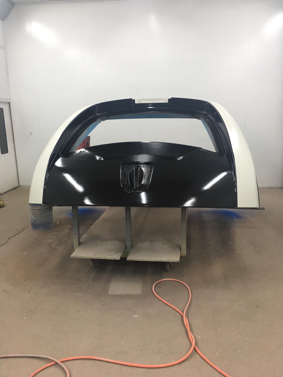 Train Cab painting for a leading train manufacturer in the midlands UK ...