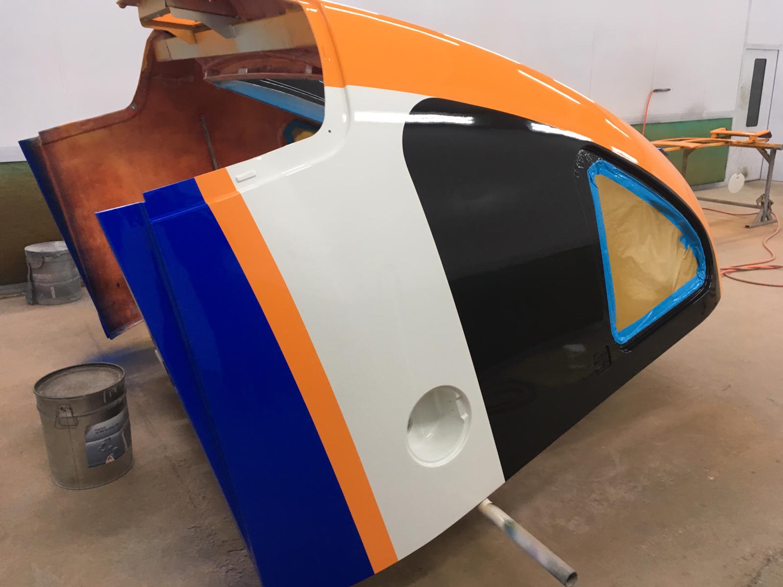Train Cab painting for a leading train manufacturer in the midlands UK ...