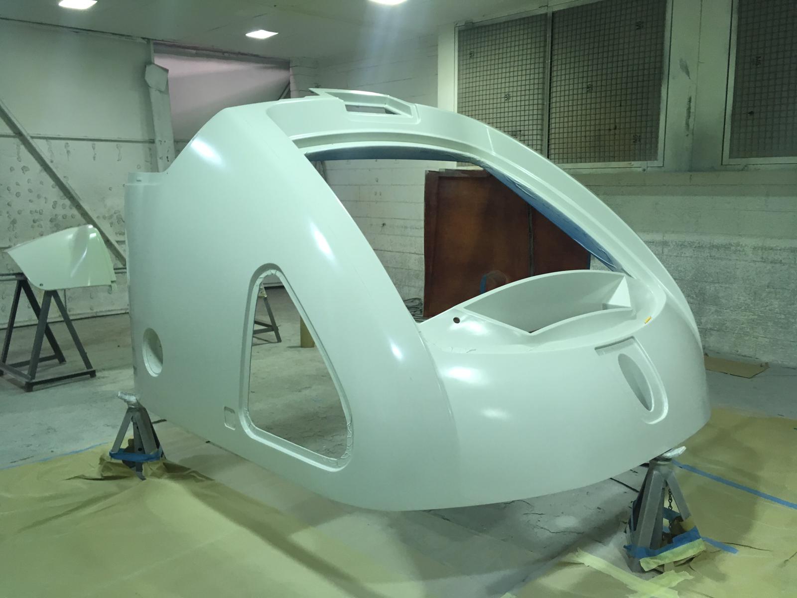 Train Cab painting for a leading train manufacturer in the midlands UK ...