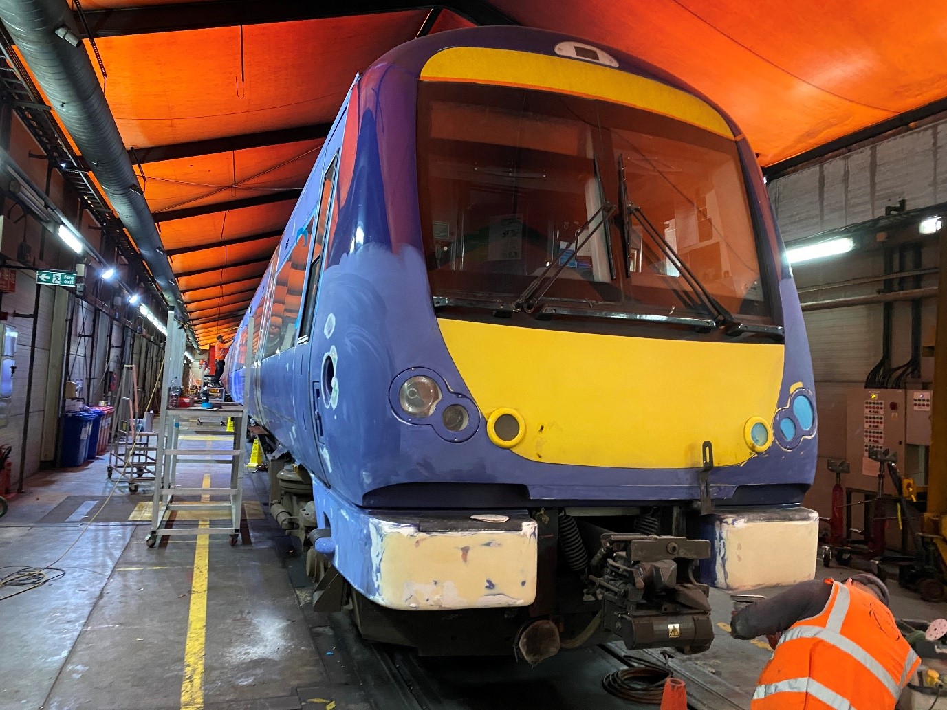 East Midlands Railway - Class 170 - Full external livery change with ...