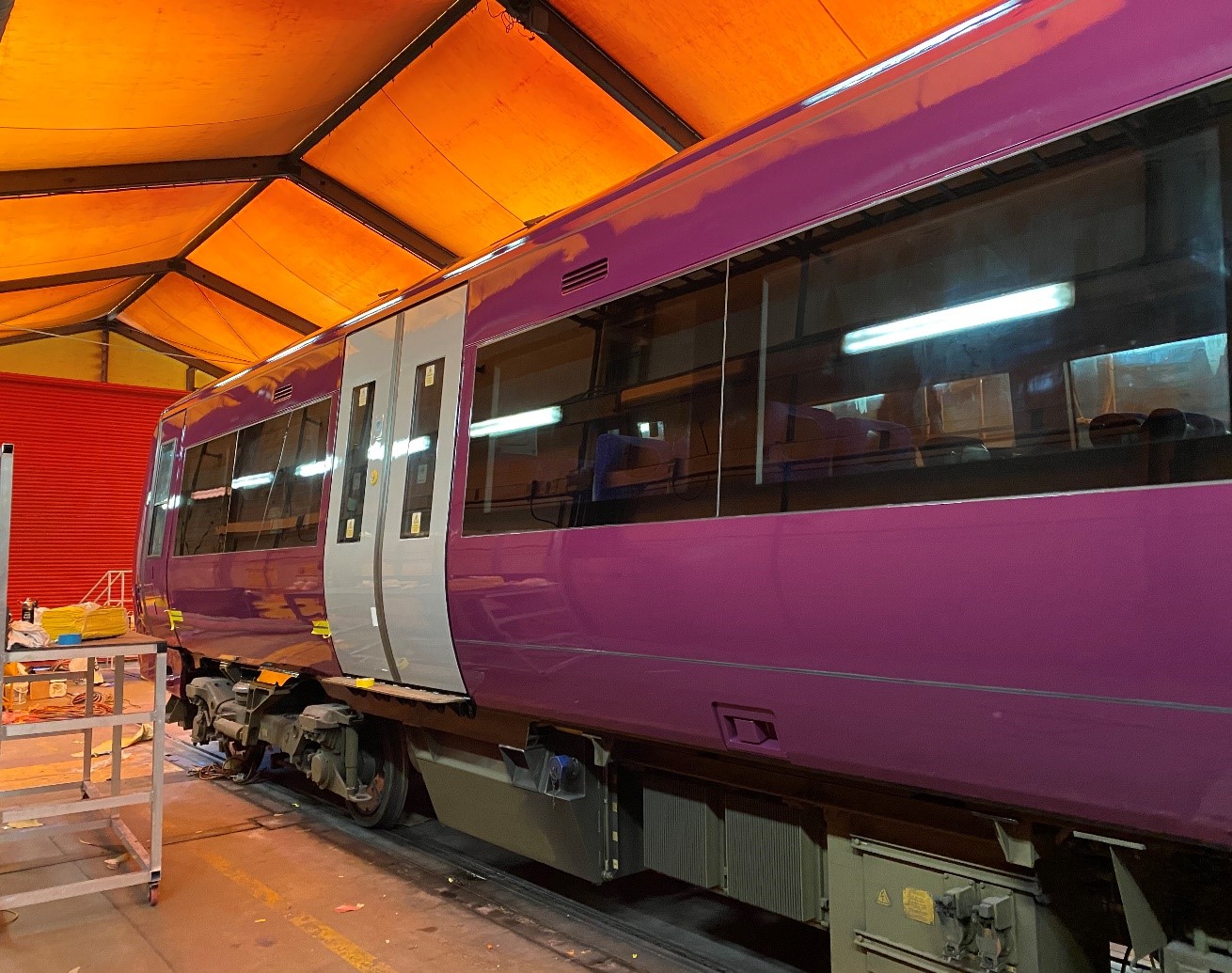 East Midlands Railway - Class 170 - Full external livery change with ...